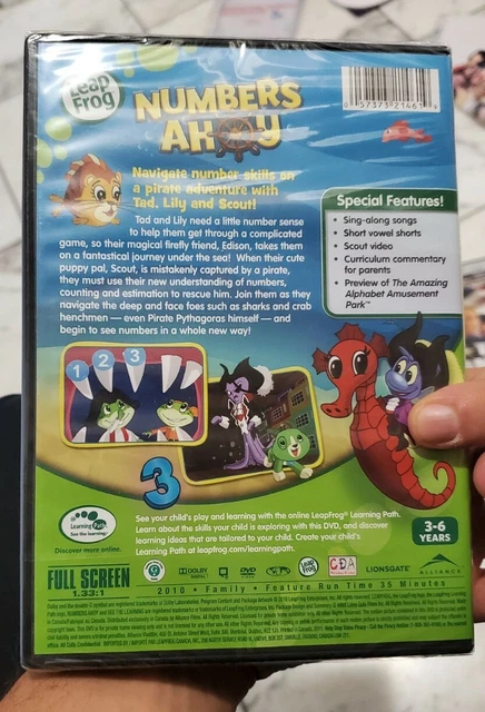 LEAPFROG NUMBERS AHOY - BRAND NEW SEALED $8.87 - PicClick