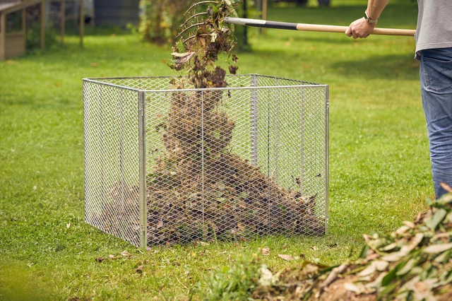 ORIGINAL BRISTA METALL Komposter aus Streckmetall feuerverzinkt ...