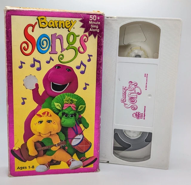 BARNEY - BARNEY Songs VHS, 1995 EUR 9,00 - PicClick FR