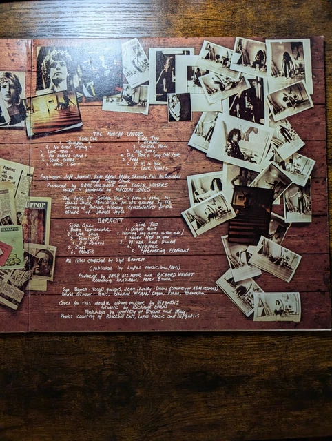 SYD BARRETT THE Madcap Laughs Double Vinyl Harvest Label SABB11314 Pink ...