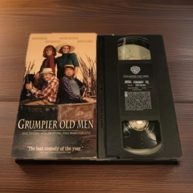 GRUMPIER OLD MEN (VHS, 1996) Jack Lemmon Ann-Margret Walter Matthau Sophia Loren £7.98 - PicClick UK