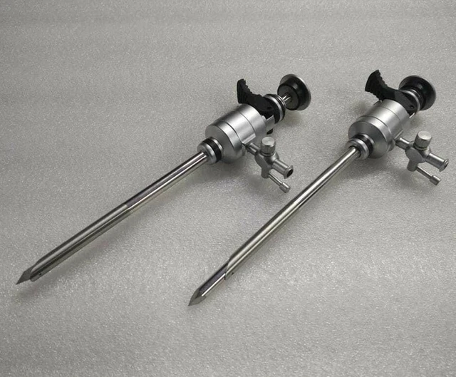 LAPAROSCOPIC STORZ TYPE Pyramidal Tip Trocar With Cannula 5mm ...
