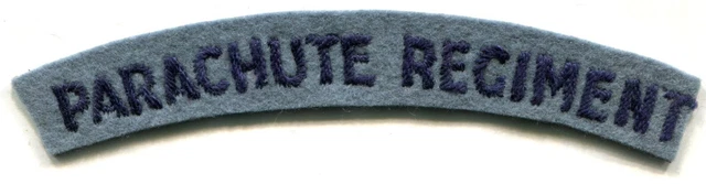 SCARCE ORIGINAL WW2 Parachute Regiment cloth title £80.00 - PicClick UK