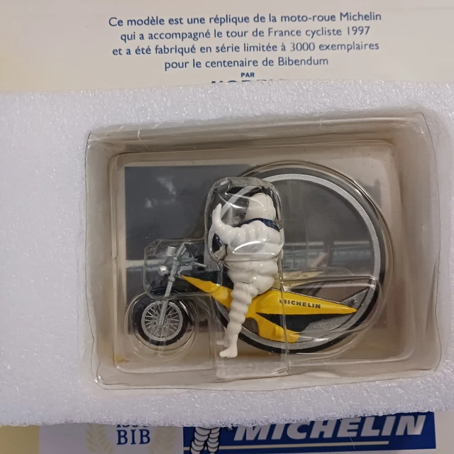COFFRET BIBENDUM MICHELIN Moto Roue Norev Du Tour De France 1997 EUR 25 ...