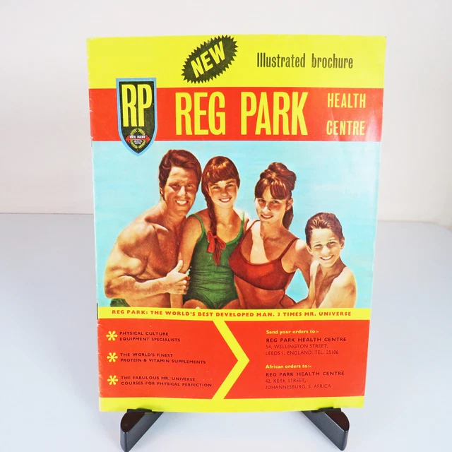 VINTAGE REG PARK Health Centre Illustrated Brochure Magazine - RARE £19 ...