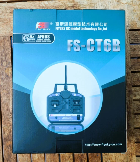 FLYSKY FS-CT6B 2.4GHZ 6 Channels Control Transmitter & FS-R6B Receiver-NEW £47.47 - PicClick UK