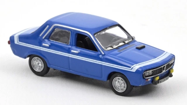 MODEL CAR SCALE 1:87 Norev Renault 12 Gordini 1971 Blue 1:87 diecast MO ...