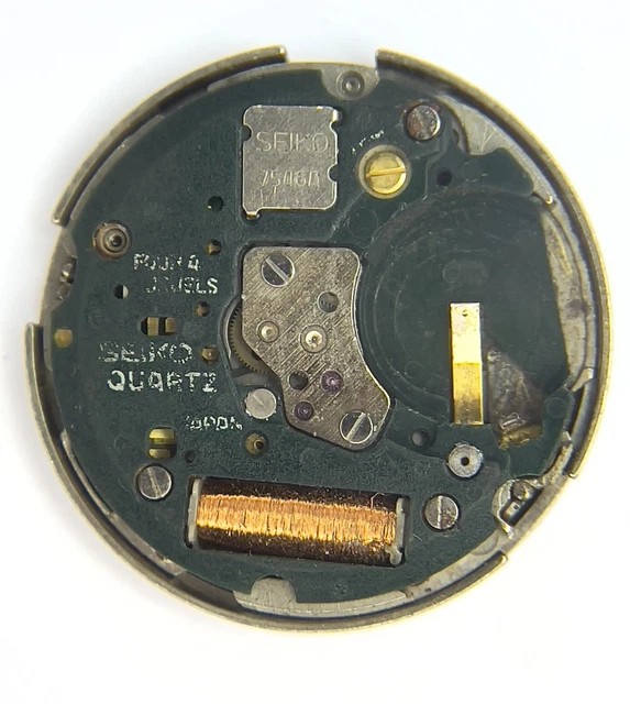 MOUVEMENT SEIKO 7546A QUARTZ Pour Pièce De de Rechange Pas Fonctionne ...