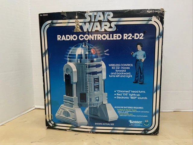 STAR WARS RADIO CONTROLLED R2 D2 KENNER VINTAGE 1977 Complete In Box £ ...