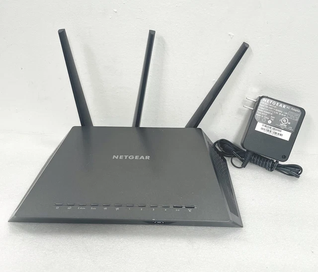 NETGEAR NIGHTHAWK AC1900~DUAL Band 4 Port WiFi Gigabit Router~R7000 $32 ...