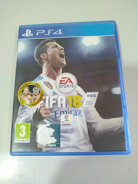 FIFA 18 EA SPORTS Cristiano Ronaldo - juego PS4 Edition Espagne Pal - 3T EUR 28,04 - PicClick FR