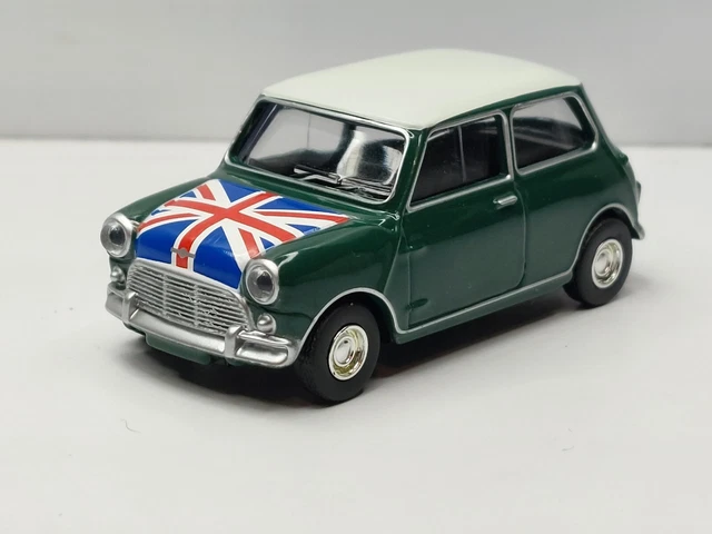 NOREV 3 INCHES 1/56. Mini Cooper Mk1 Green/White Flag New IN Box £6.54 ...