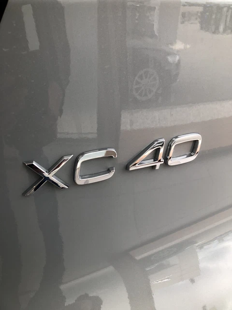 LOGO BADGE EMBLÈME XC40 Volvo POLESTAR SPORT Arrière Originale EUR 79 ...