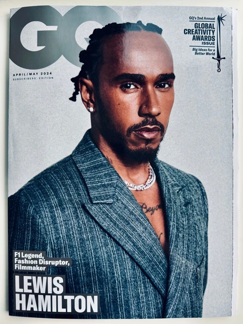 GQ MAGAZINE (UK) Subscribers' Edition April / May 2024 Lewis Hamilton ...