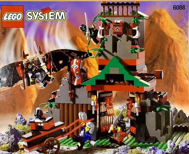 LEGO 6088: DAS Versteck der Ninja, komplett, Anleitung EUR 45,00 ...