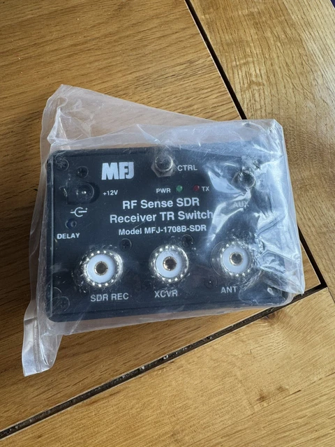 MFJ-1708B-SDR SDR RF Sensing Transmit/Receive Switch For SDR, 200W HF ...