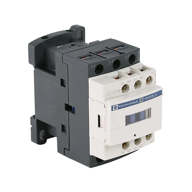 SCHNEIDER ELECTRIC / Telemecanique Contactor 3 Pole 7.5KW 10HP LC1D18F7 ...