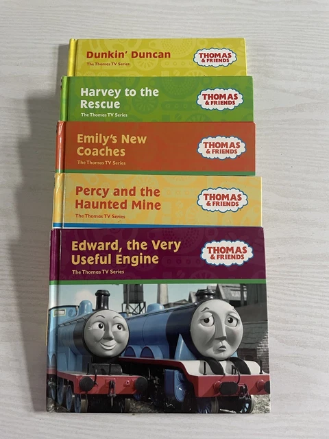 5 X Thomas the tank engine & Friends books Egmont Bundle Hardback Job ...