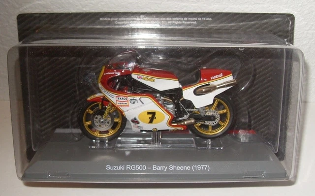 BARRY SHEENE (1977) - Suzuki Rg500 Scale 1/18 Moto Gp Altaya Model £38. ...