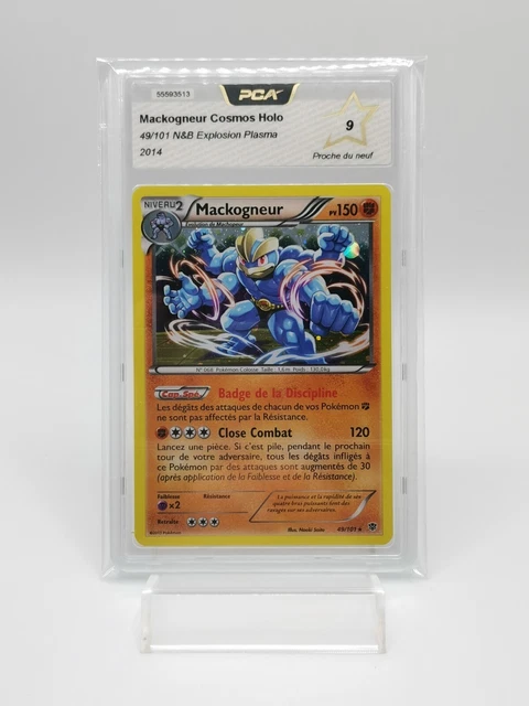 CARTE POKÉMON MACKOGNEUR Cosmos Holo Promo 49/101 Noir Et Blanc Explosion Plasma EUR 19,00 ...