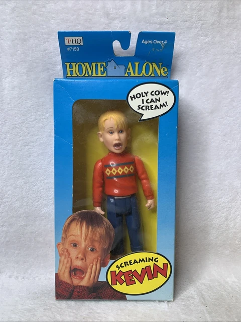 VINTAGE 1991 HOME Alone Screaming Kevin Figure Doll Movie Figure Toy ...