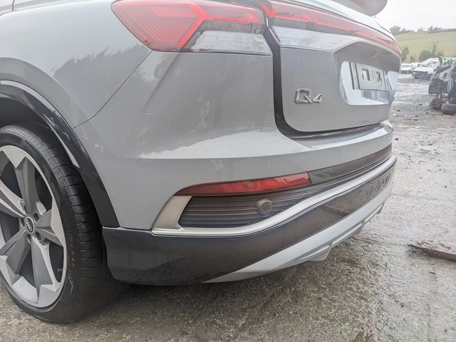 AUDI Q4 E-TRON Sportback 2021-2023 Rear Bumper Bare Grey La7C £250.00 ...