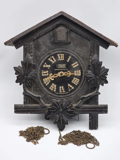 VINTAGE TEZUKA CUCKOO Poppo Clock OCCUPIED JAPAN Post WW2 - AS IS PARTS ...