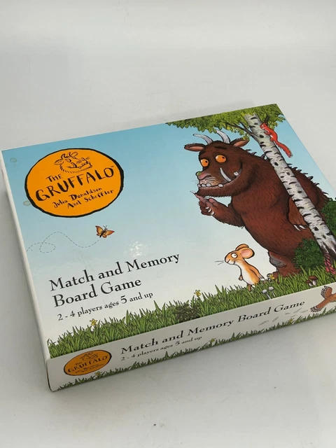 THE GRUFFALO MATCH And Memory Board Game 2-4 Players Learning Kids Game ...
