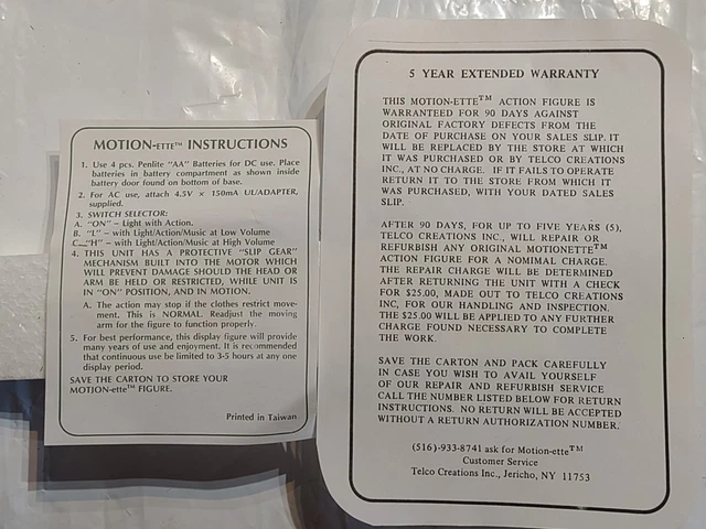 ANIMATED CHRISTMAS ANGEL Figure Fine Porcelain Doll 18" w/ Box MOTION ...