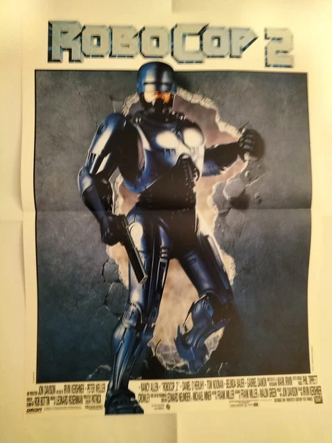 AFFICHE DE CINÉMA du film ROBOCOP 2 Poster Peter Weller Nancy Allen ...