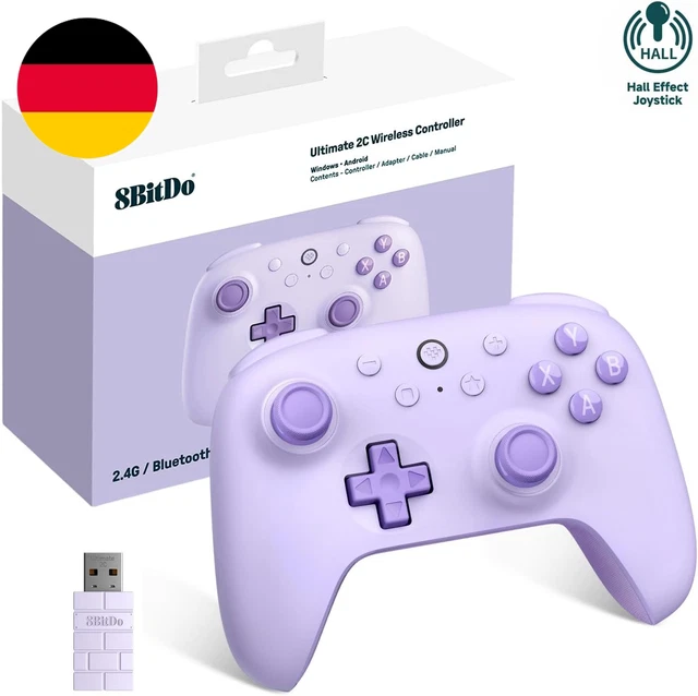 8BITDO ULTIMATE 2C Wireless Controller Für Windows-Pc Und Android, Mit ...