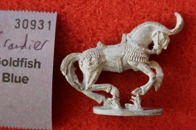 GRENADIER MODELS METAL Horse 25mm High Elves Elf Fantasy Chariot Steed ...