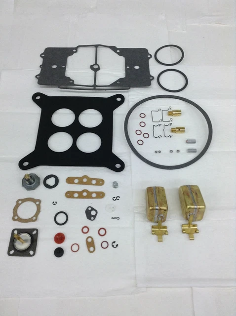 AUTOLITE 4100 SHOEBOX Carburetor Kit 1958-1969 Ford Mercury Floats ...