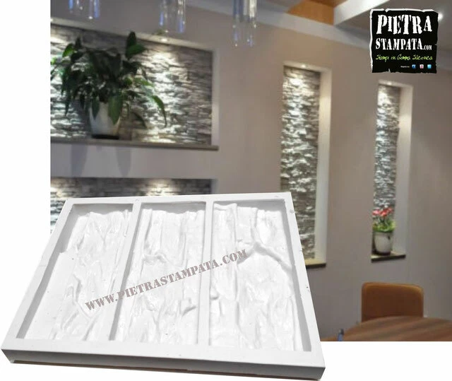 GIESSFORM GIPSFORMEN WALLPANEL wand Paneele gips Schalung ...