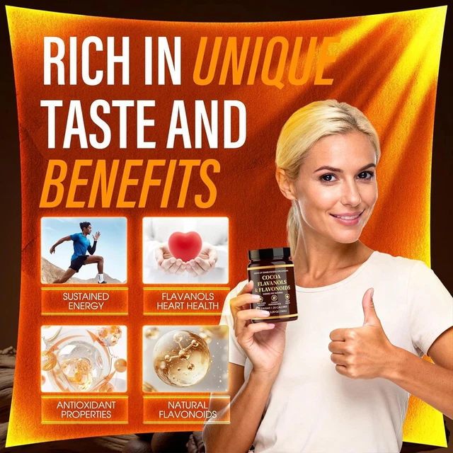 BLACK FOREST HIGH Flavanol Cocoa Powder 150g Pure Cocoa Flavanols and ...