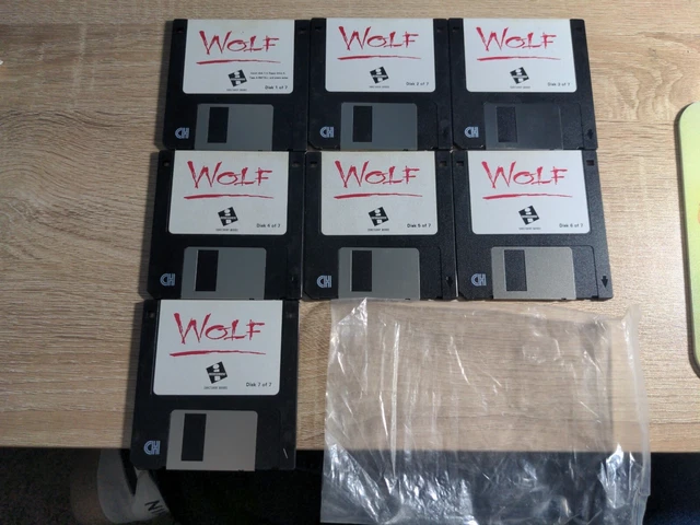 WOLF VINTAGE PC GAME 1994 Sanctuary Woods DOS FLOPPY £28.64 - PicClick UK