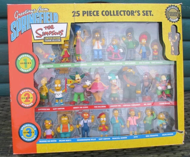 THE SIMPSONS X 26 Figure Collector's Limited Edition Box Set - Series 1 ...