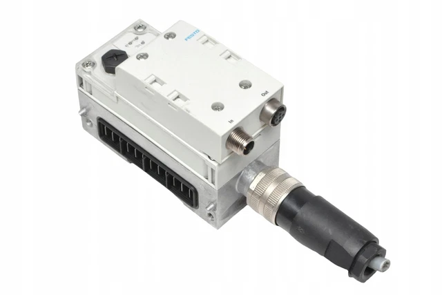 FESTO I/O MODULE CPX-FB13 195740 CPX-M-GE-EV-S-7/8-5PIN CPX-AB-2-M12-RK ...