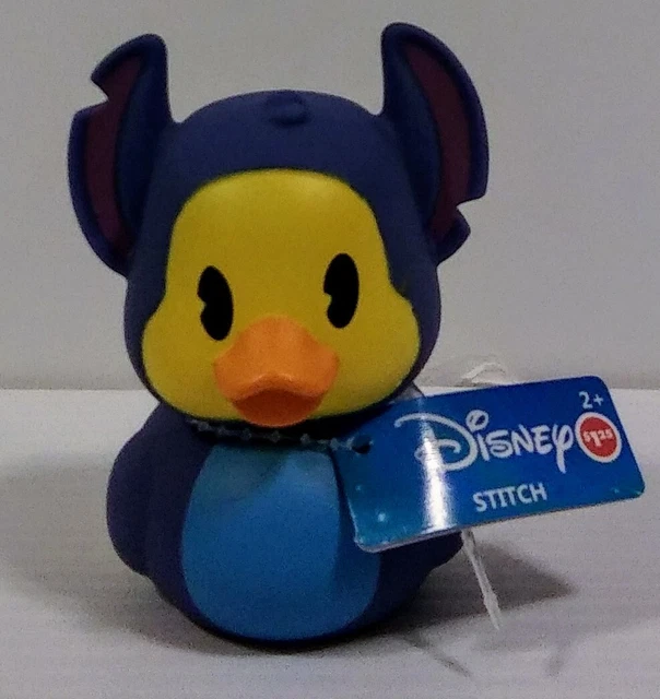 DISNEY STITCH RUBBER Duck 2.5" Ducky From Lilo and Stitch Jeep Bath Toy ...