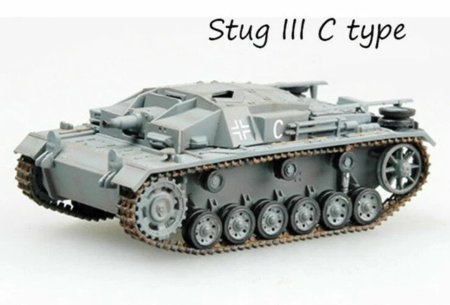 WW2 STURMGESCHUTZ STUG III German assault gun Tank Russia front 1:72 ...