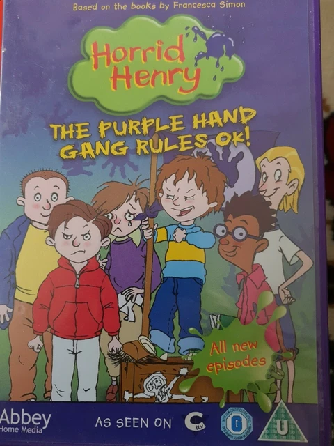HORRID HENRY: THE Purple Hand Gang Rules OK! DVD (2012) cert U £1.99 ...