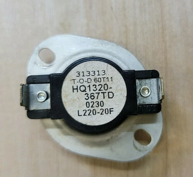 THERM-O-DISC T-O-D60T11 L220-20F Furnace Limit Switch HQ1320-367TD 313313 $34.61 - PicClick CA