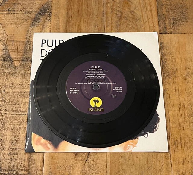 PULP - DO You Remember The First Time? UK 7" Vinyl 1994 Paper Labels ...