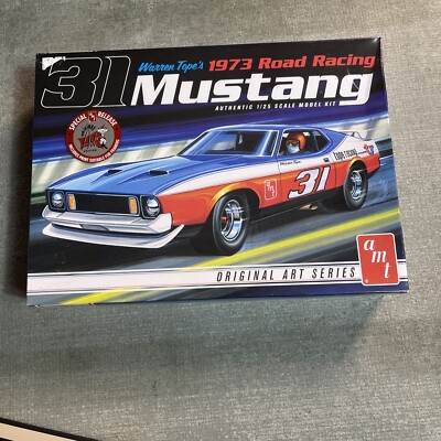 AMT 1973 WARREN Tope's Road Racing Mustang 1/25 Scale Model Kit EUR 33 ...