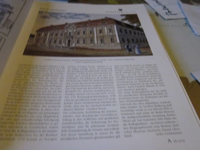 PREUSSEN ARCHIV N2 2420 Das Kammergerichtsgebäude in Berlin Bild ...