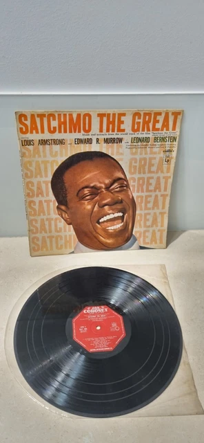 COLUMBIA LP RECORD /Louis Armstrong/Satchmo The Great/ Vg+ Jazz $29.99 - PicClick AU