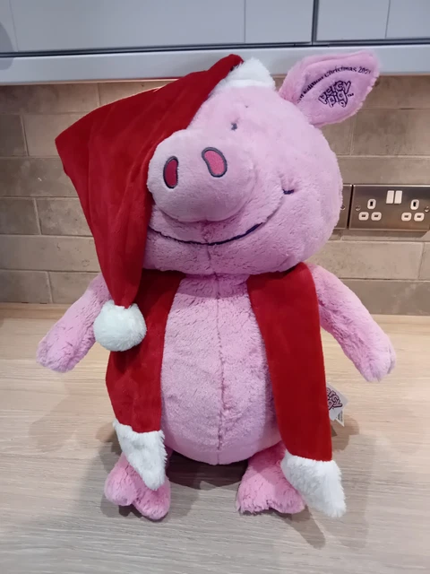 MARKS & SPENCER Christmas Percy Pig Limited edition 2021 Soft plush ...