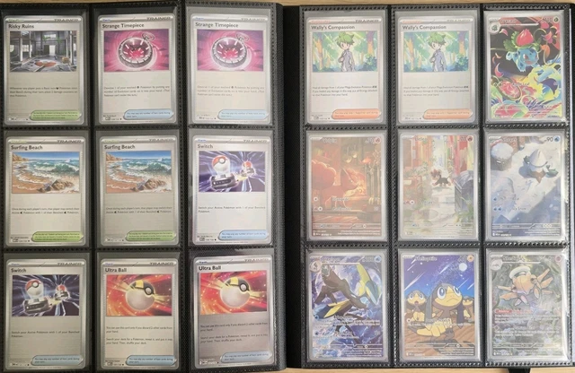 POKEMON TCG MEGA Evolution Complete Base Master Set w/Binder And Some ...