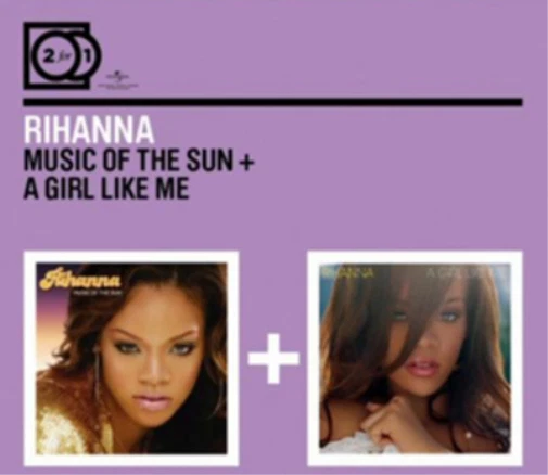 RIHANNA MUSIC OF the Sun/A Girl Like Me (CD) Album EUR 10,58 - PicClick FR
