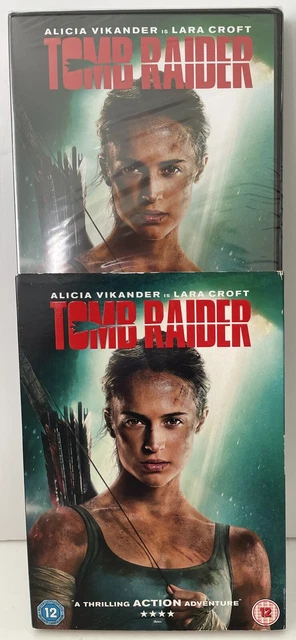 TOMB RAIDER - Alicia Vikander, Walton Goggins - DVD Slip Cover - New Sealed £4.35 - PicClick UK